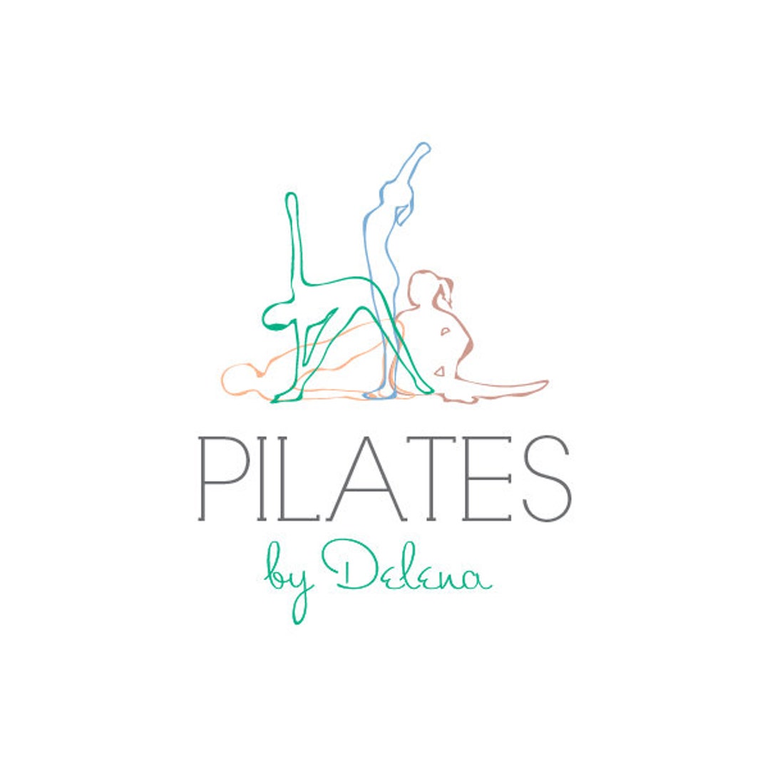 Pilates Logo, Custom Logo, Yoga Logo, Fitness Logo, Business Logo ...