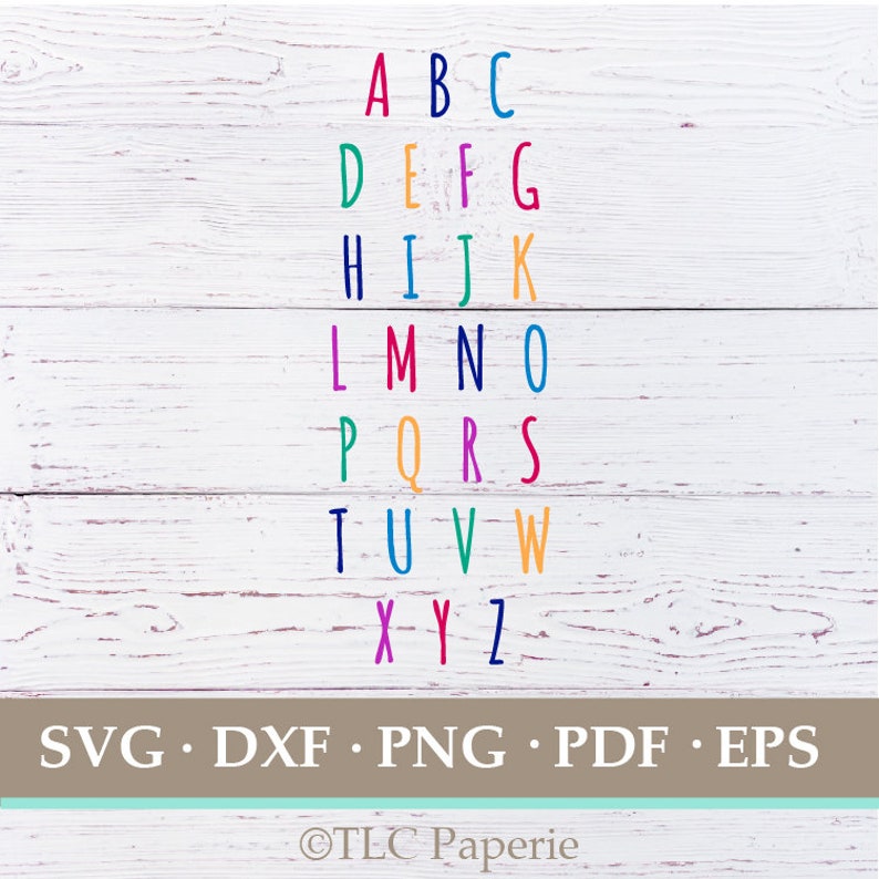 ABC Sign Svg Kids Room Svg Alphabet Sign SVG for Signs - Etsy