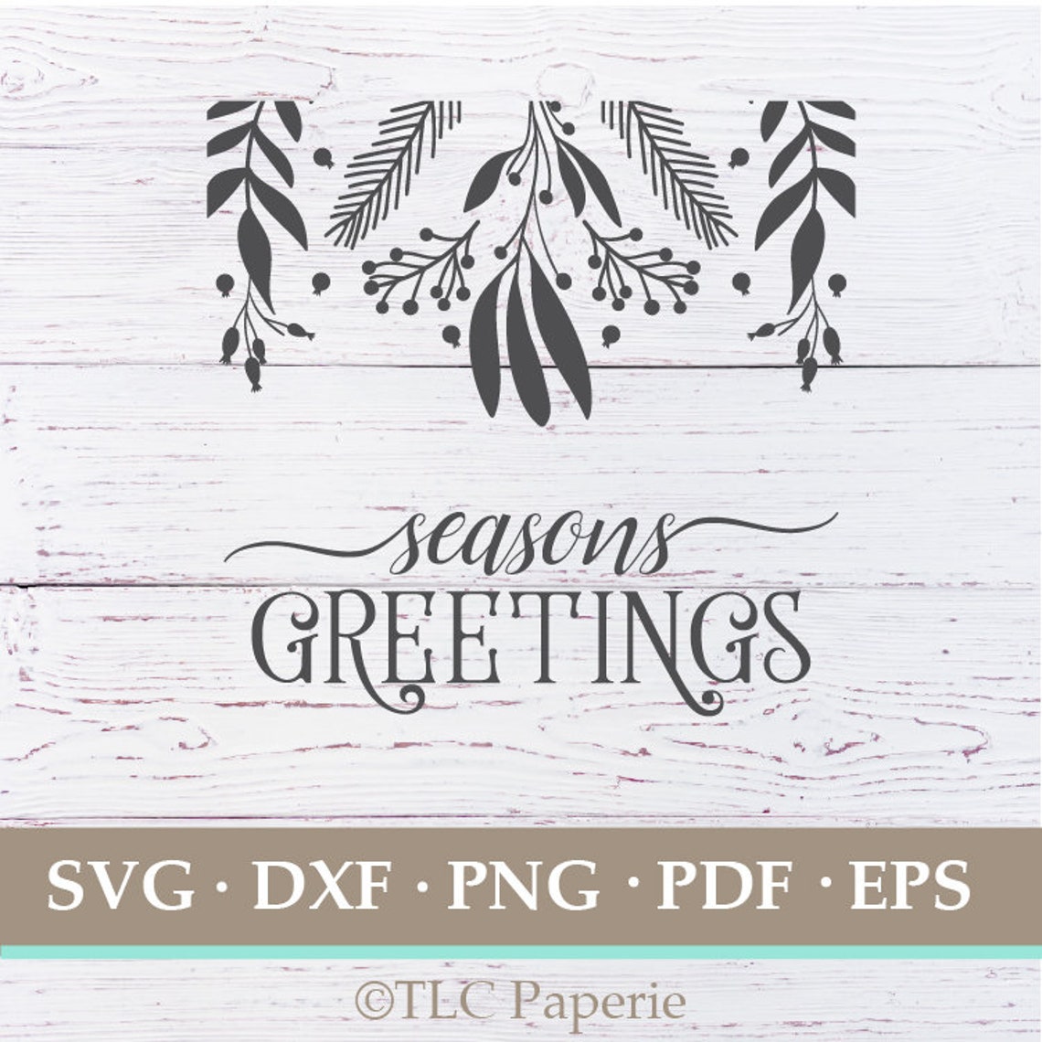Seasons Greetings Svg Christmas Sign SVG for Signs Cut - Etsy