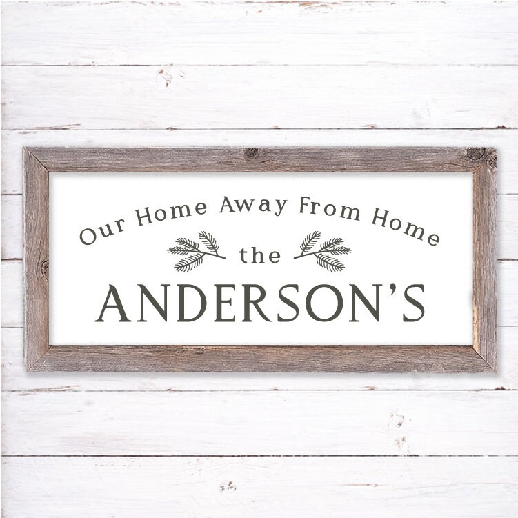Home Away From Home Sign Camp Svg Vacation Home Sign Last - Etsy