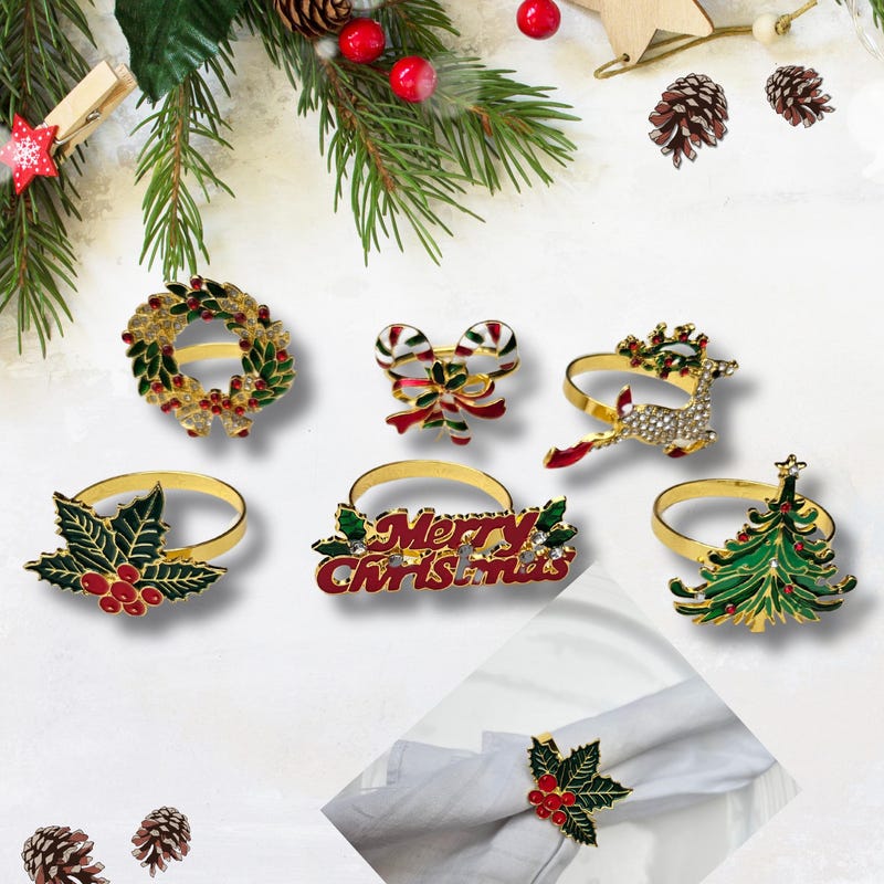 Christmas Ring - Etsy