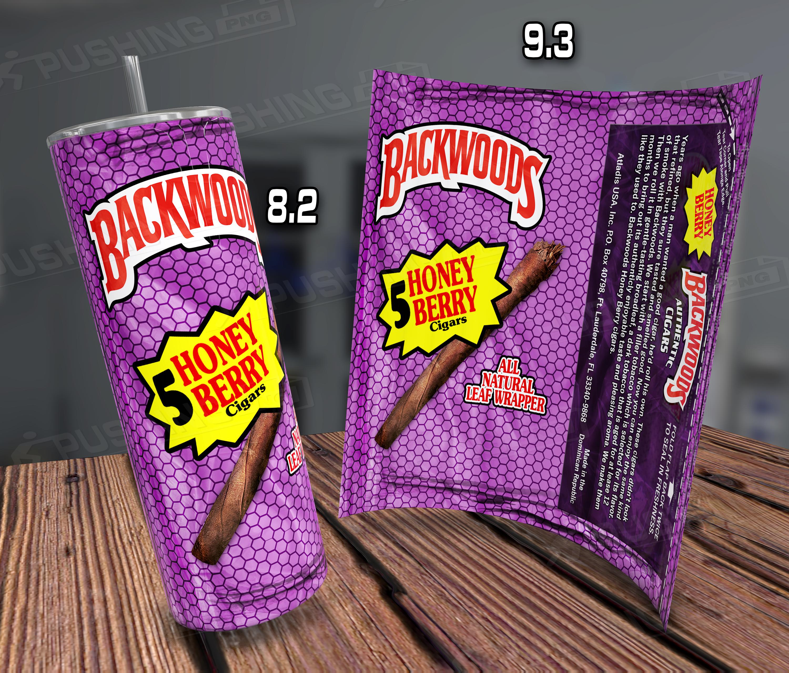 Backwoods 20oz Tumbler Wrap, Backwoods Wrapper 420 Tumbler Wrap PNG ...