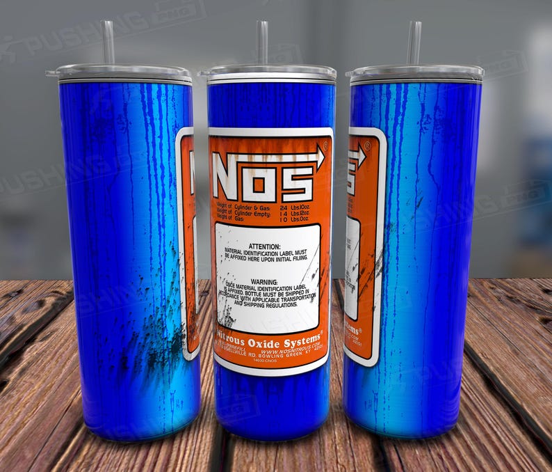 Dirty Nos Can 20oz Tumbler Wrap, Nitrous Nos Tumbler, Automotive Gift, Seamless Wrap for ...