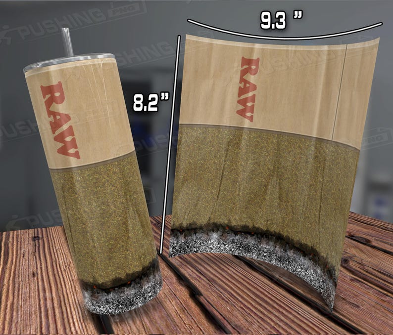 Joint Tumbler Wrap, Marijuana PNG, 420 Design (seamless Wrap for ...