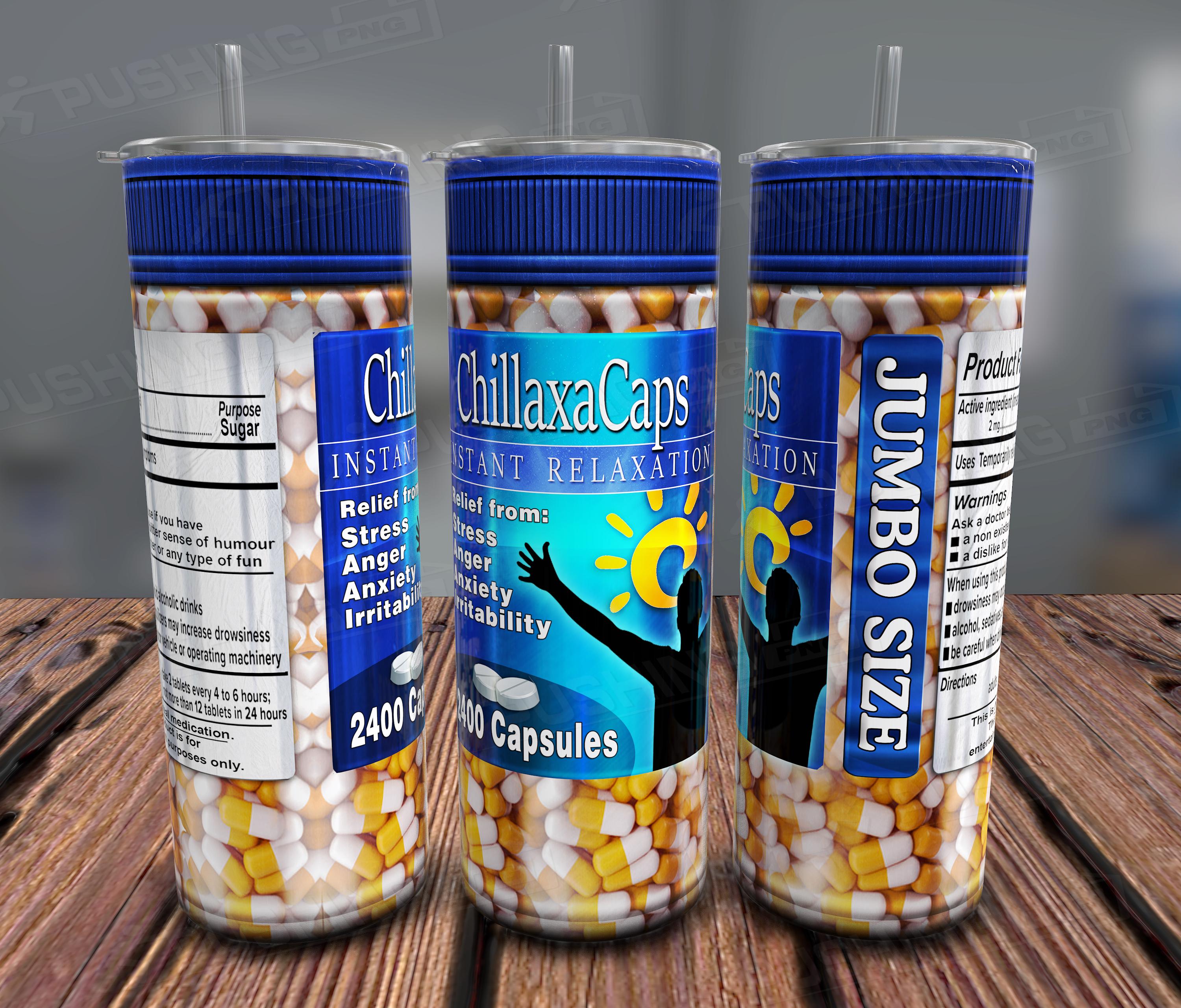 Funny Prank Pills 20oz Tumbler Wraps, Sarcastic Tumbler Designs, Gag ...