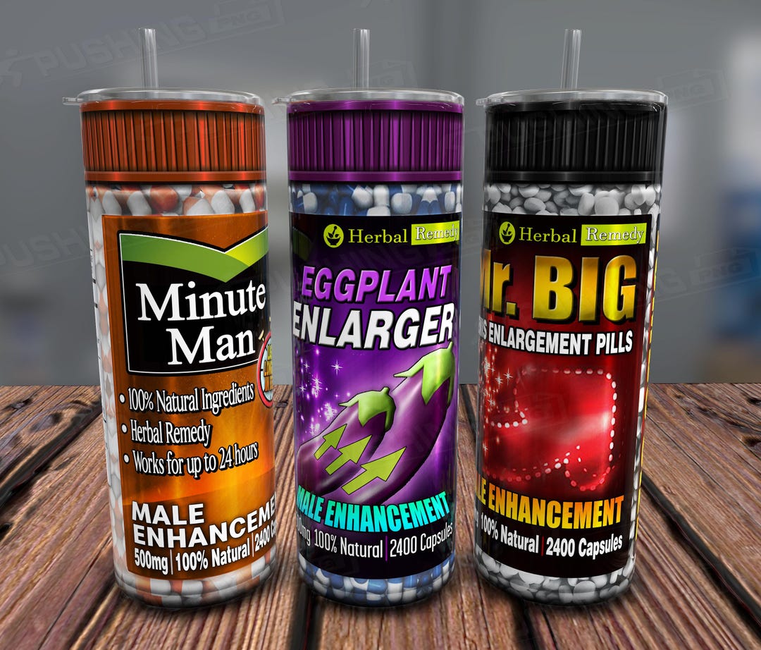 Penis Pills 20oz Tumbler Wrap, Adult Humor Tumbler PNG, Funny Sarcastic ...