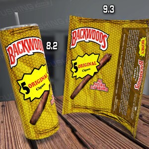 Backwoods 20oz Tumbler Wrap, Backwoods Wrapper 420 Tumbler Wrap PNG ...