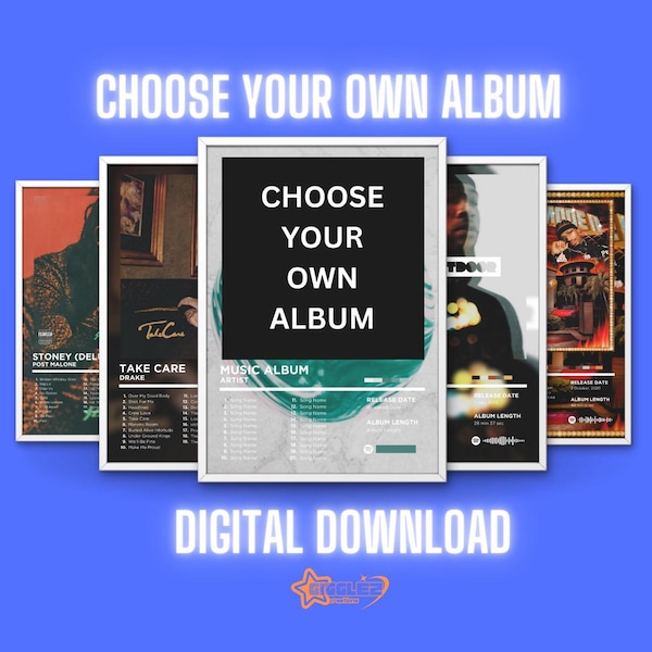 Summer W Album Cover Posters, Digital Download, A2 Music Album Posters ...
