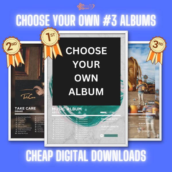 Album Poster - Etsy