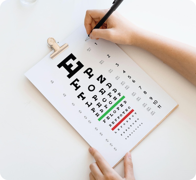 Snellen Eye Chart | Eye Doctor Optometry | Ophthalmology Eye Exam ...