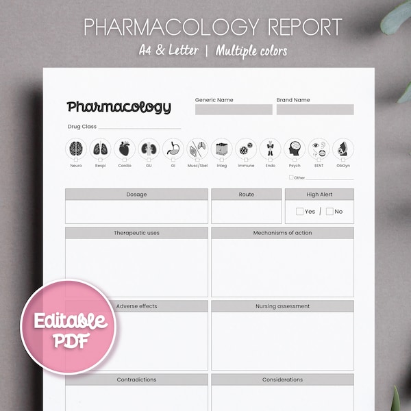 Paramedic Report Sheet - Etsy