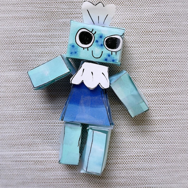 Dandy World Paper Doll - Etsy