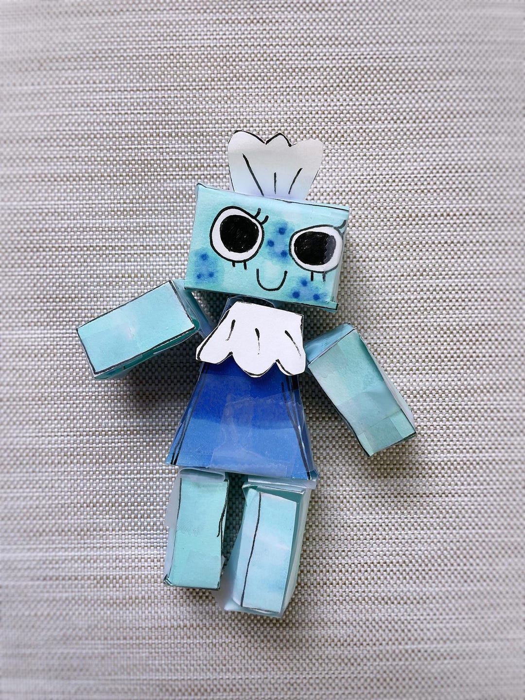 Tisha Paper Doll - Etsy