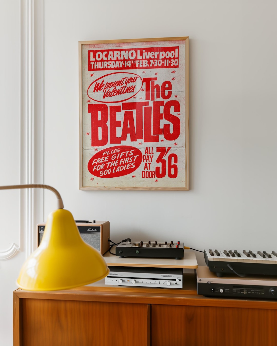 The Beatles Locarno Liverpool Poster Classic 1963 Vintage Rock Concert ...