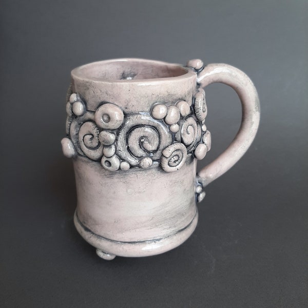 Pottery Coil Mug - Etsy