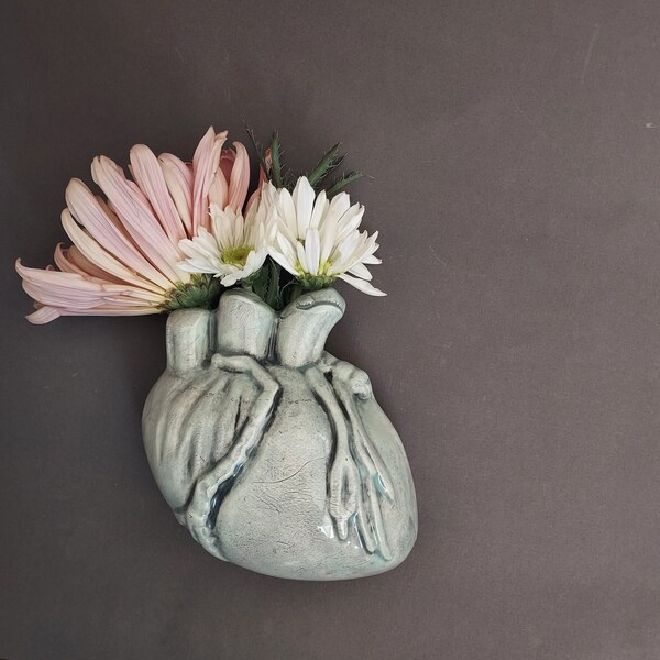Anatomical Heart Vase - Etsy