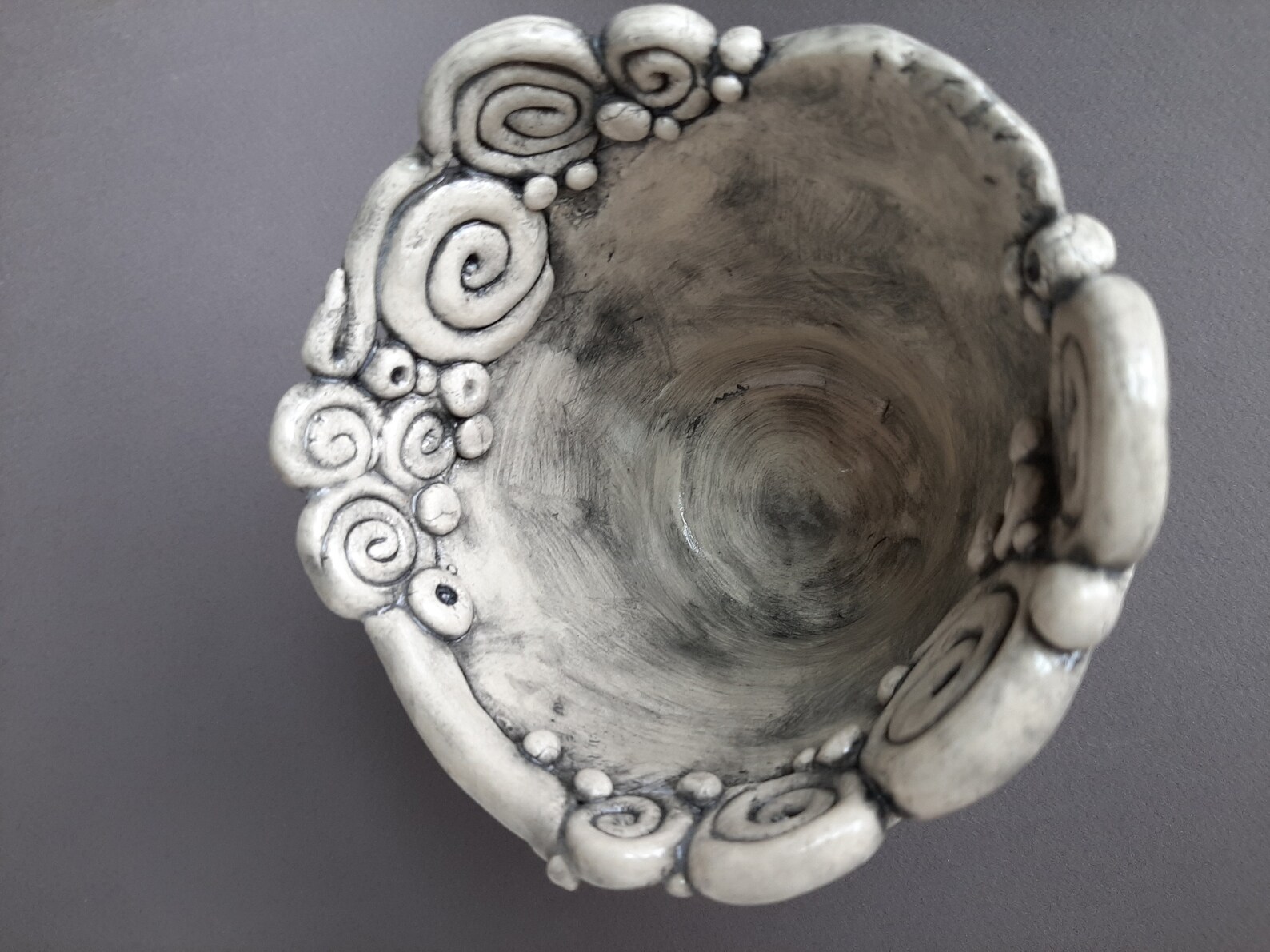 Coil Planter in White Anxiety Series 29 ceramic Planter - Etsy