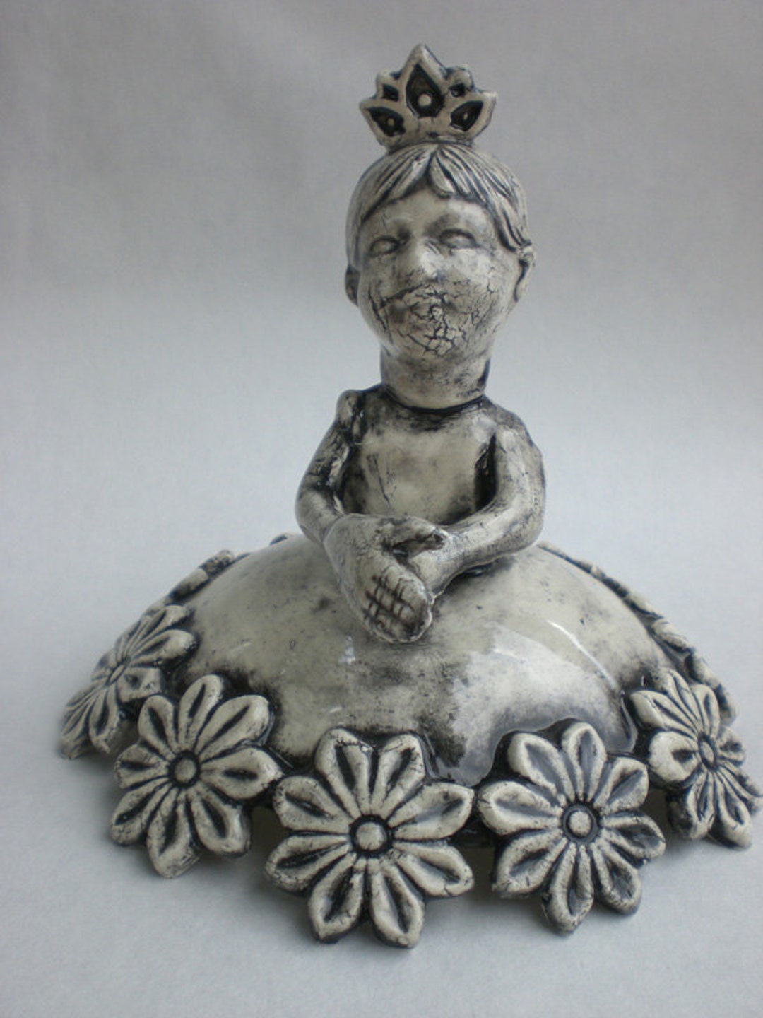 Child Sculpture Ceramic Boys Will Be Girls Androgynous Child Ceramic ...