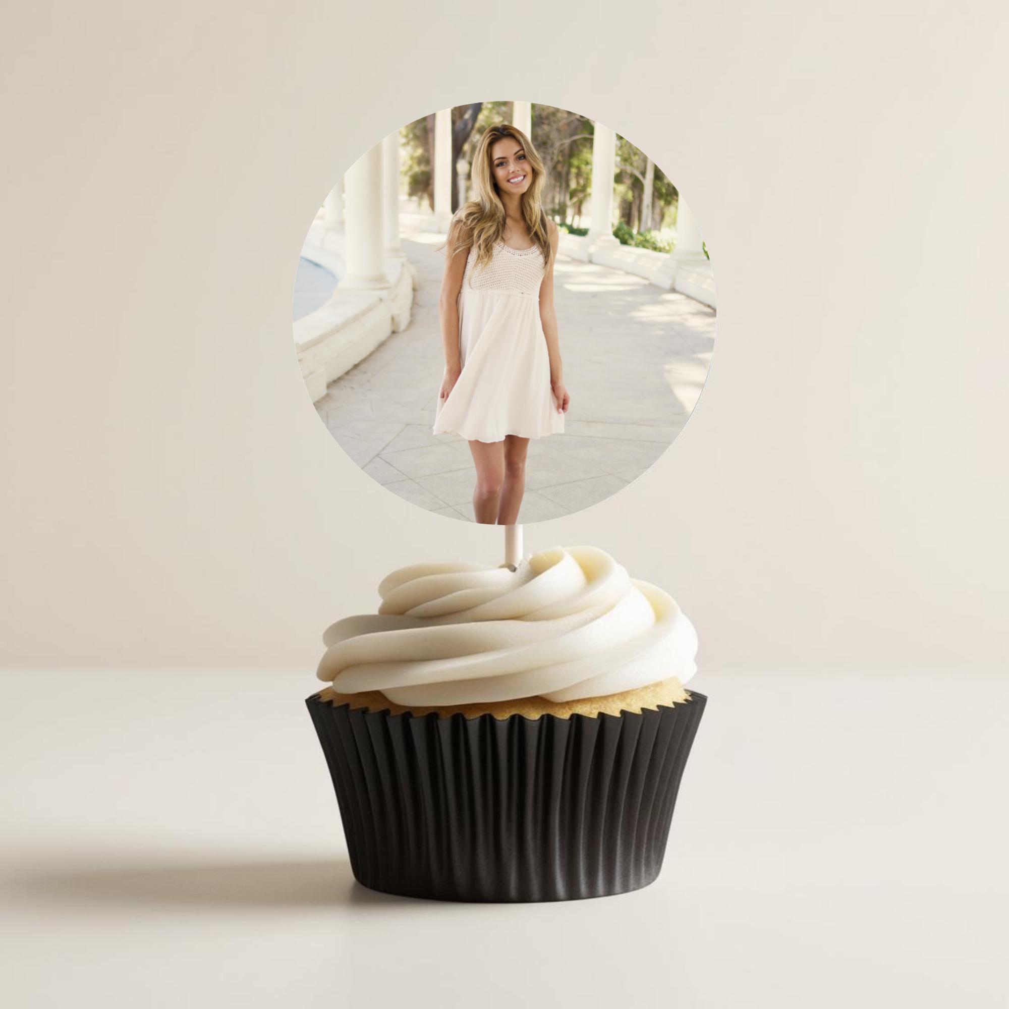 Graduation Cupcake Toppers, Set of 3 Designs, Class of 2025 ...