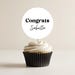 Graduation Cupcake Toppers, Set of 3 Designs, Class of 2025 ...