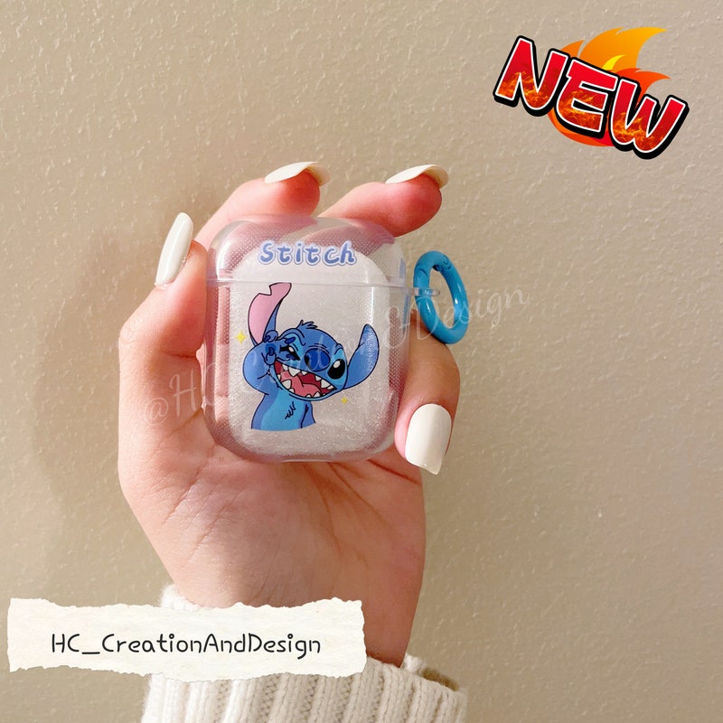 Stitch AirPod Case - Etsy