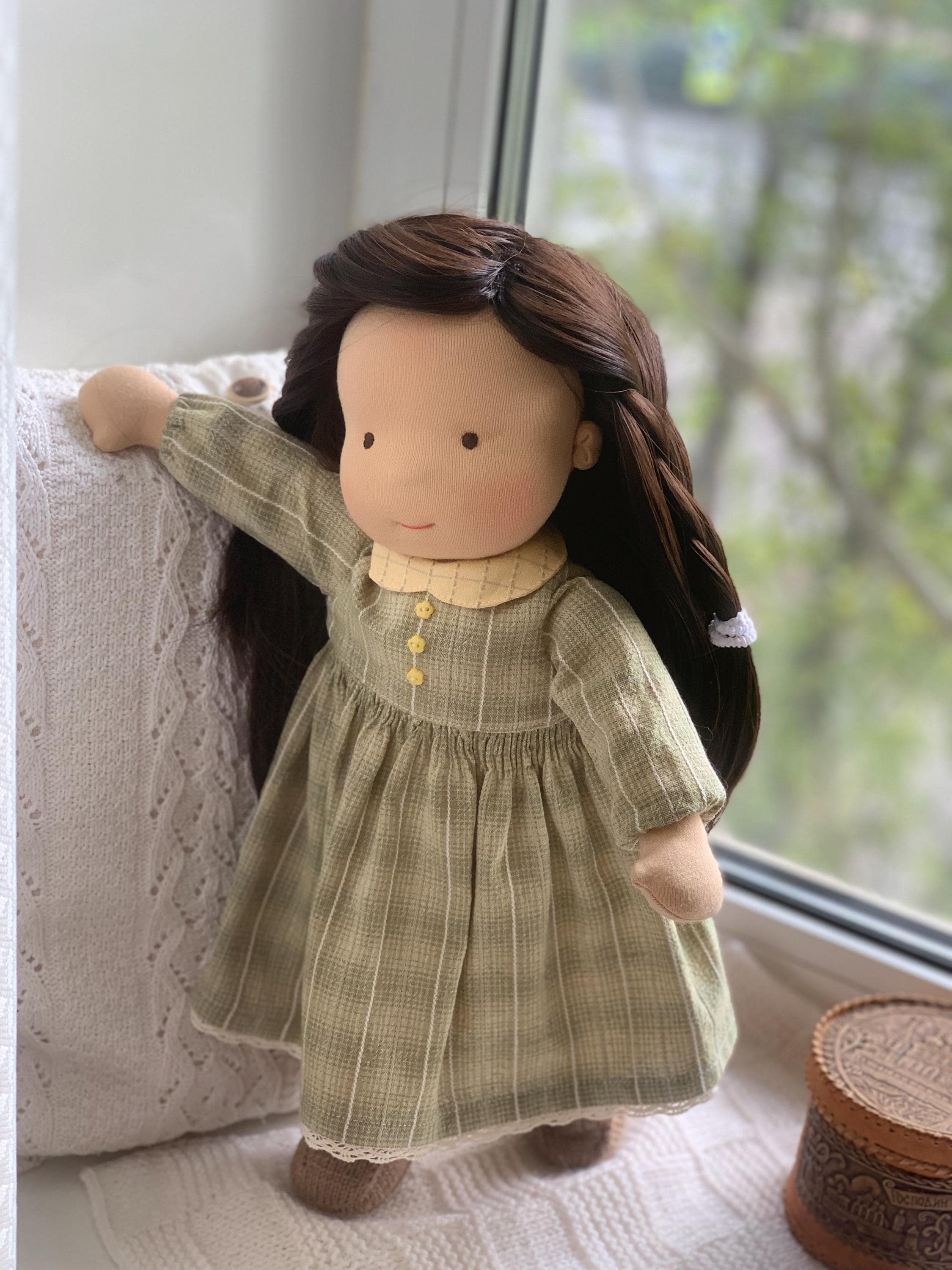 DIY Waldorf Doll Dress, PDF Pattern, Step-by-step Guide, Beatiful ...
