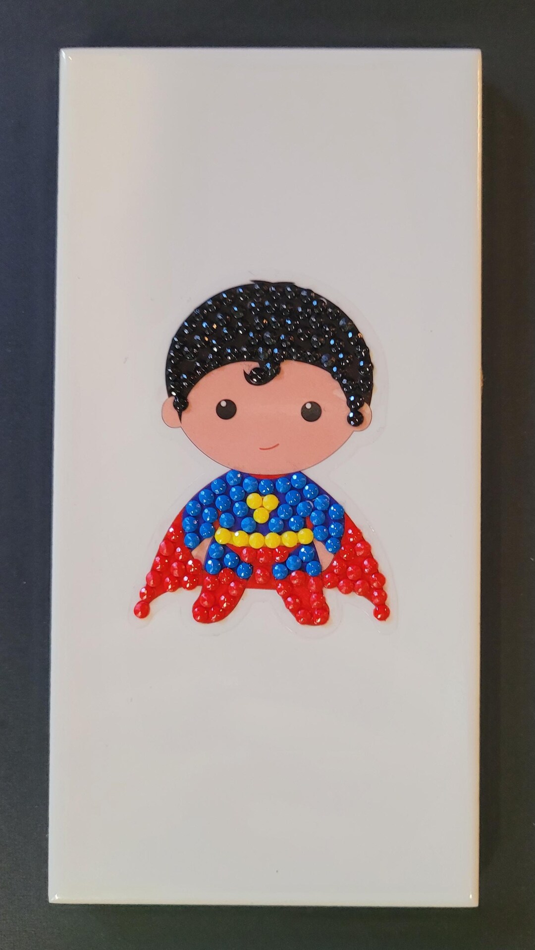 Superhero Display Tile - Etsy