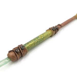 Steampunk Magic Wand Wizard Cosplay Witch Wand Wicca Magic Wand Gift for Her Gift for Him Unisex ...