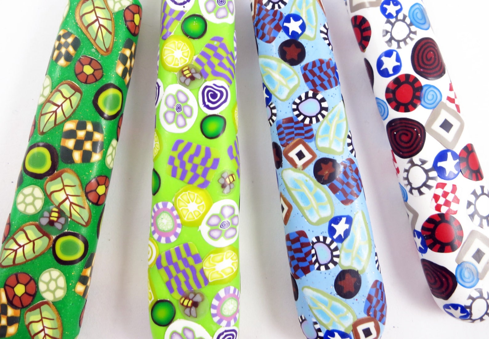 Seam Ripper Handmade Polymer Clay Handle Colorful Canework - Etsy