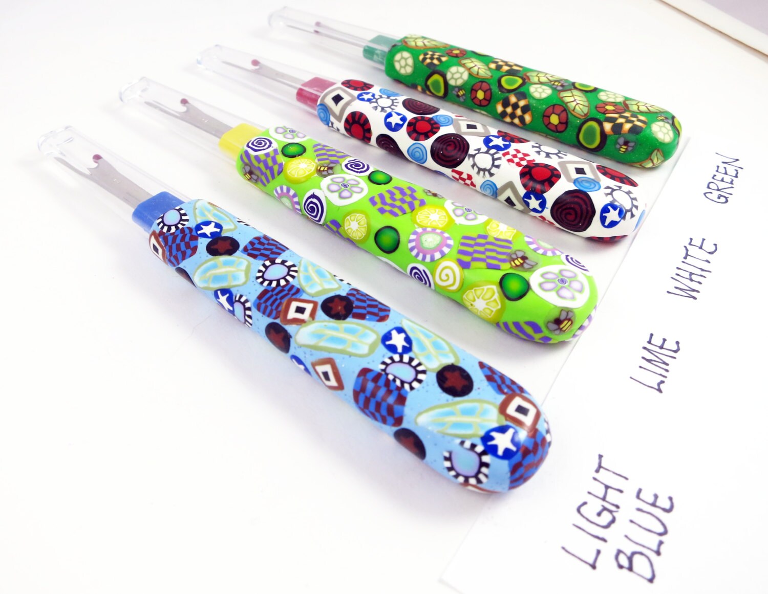 Seam Ripper Handmade Polymer Clay Handle Colorful Canework - Etsy