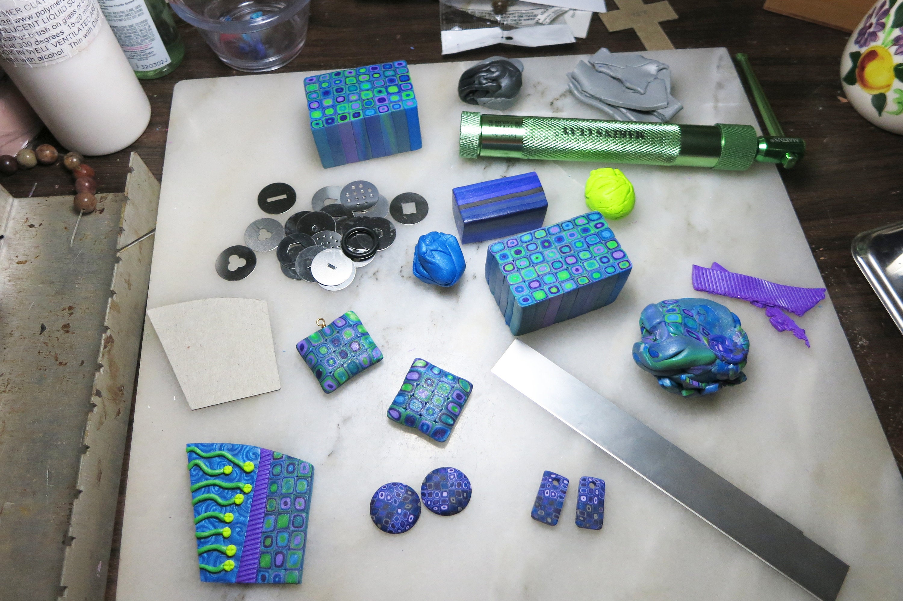 Seam Ripper Handmade Polymer Clay Handle Dritz Sewing Tools Ergonomic ...