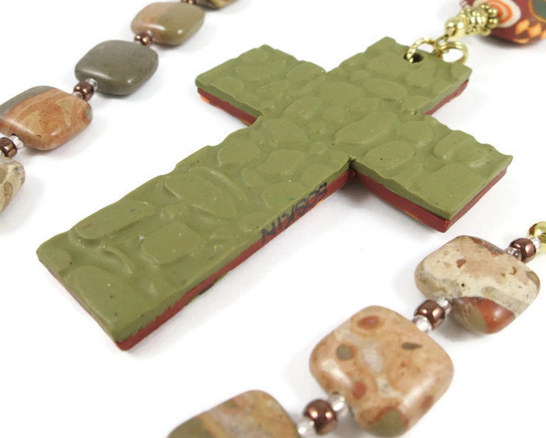 Exotic Safari Jasper Anglican Prayer Beads Protestant Rosary Handmade ...