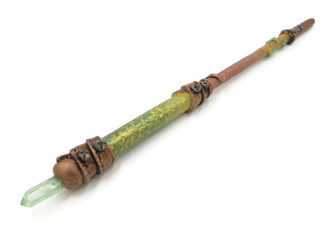 Steampunk Magic Wand Wizard Cosplay Witch Wand Wicca Magic - Etsy