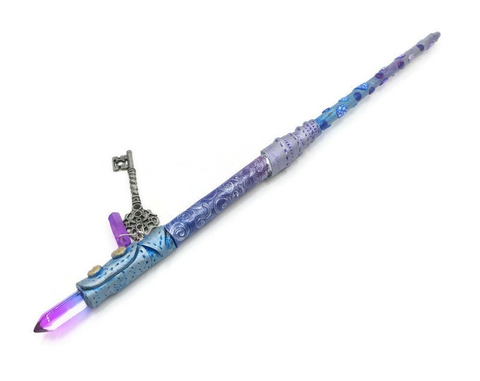 Steampunk Magic Wand Wizard Cosplay Witch Wand Wicca Magic Wand Gift ...