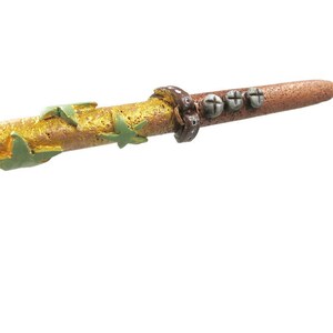 Steampunk Magic Wand Wizard Cosplay Witch Wand Wicca Magic Wand Gift for Her Gift for Him Unisex ...