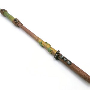 Steampunk Magic Wand Wizard Cosplay Witch Wand Wicca Magic Wand Gift for Her Gift for Him Unisex ...