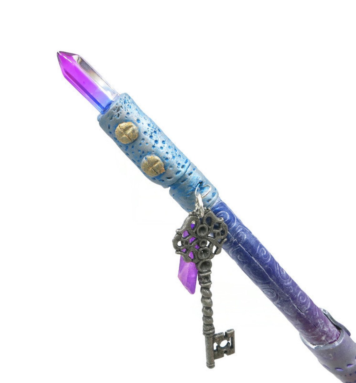 Steampunk Magic Wand Wizard Cosplay Witch Wand Wicca Magic Wand Gift ...