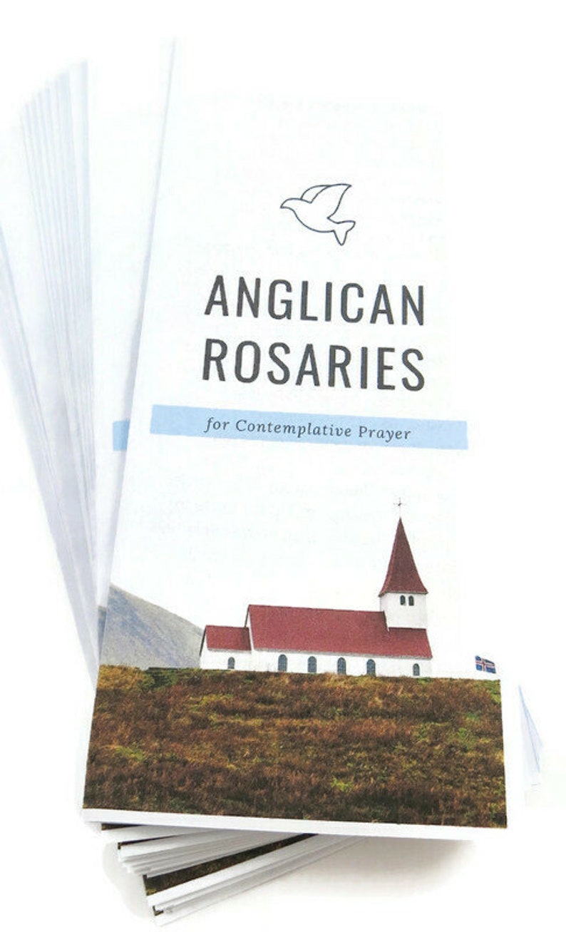 Fancy Jasper Anglican Prayer Beads Unisex Rosary Handmade Polymer Clay ...