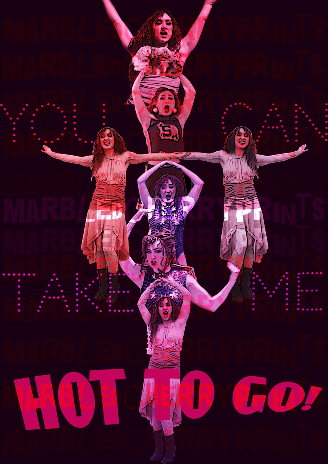 Chappell Roan Hot to Go Dance Tower Tiktok Meme Poster Printable Wall ...