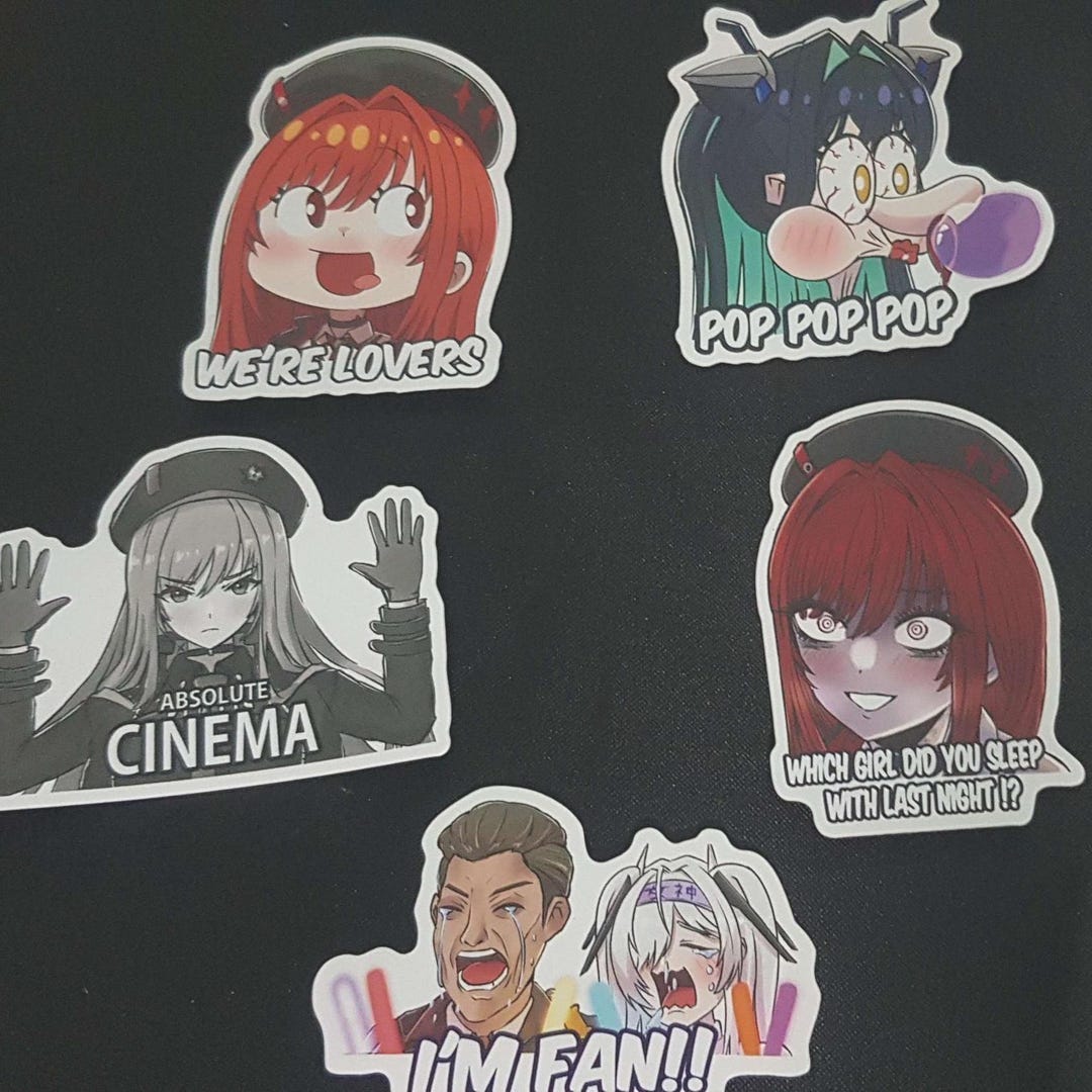 Sticker Memes NIKKE 7X7 CM / Waterproof SET 1 - Etsy