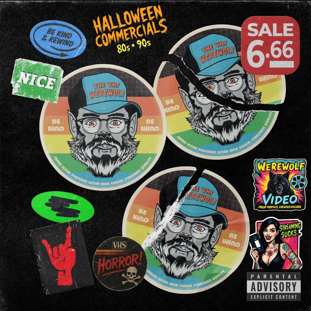 Vintage Halloween Commercials VHS DVD: 80s-90s Nostalgia - Etsy