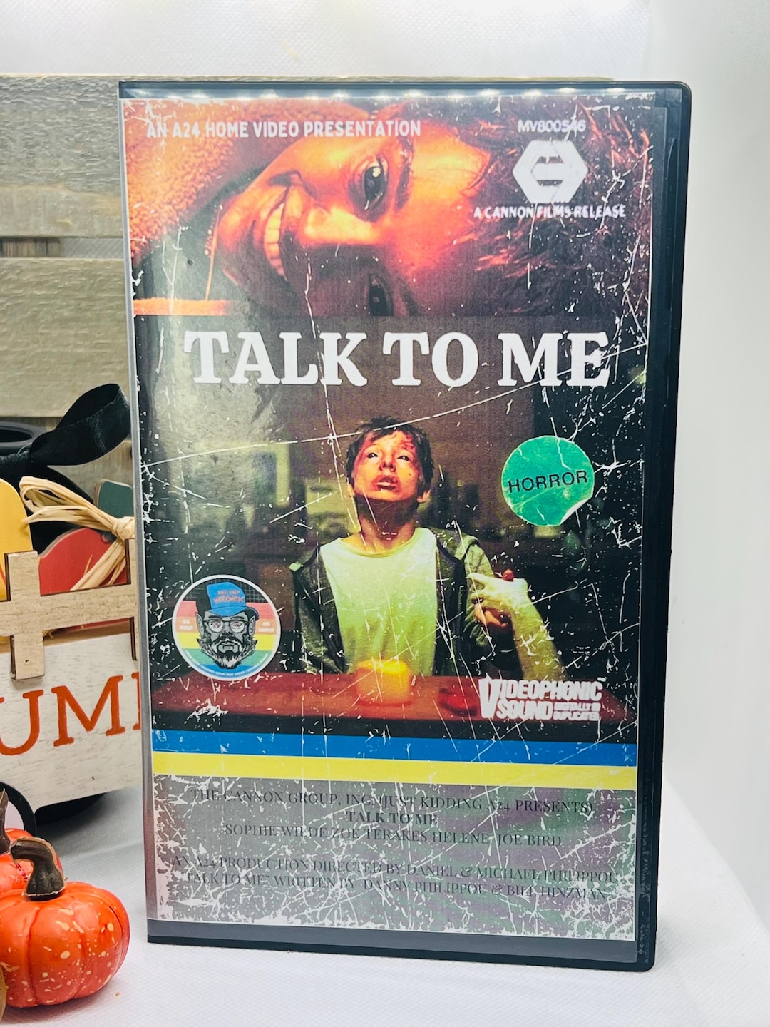 Talk to Me: Handcrafted Collector's Horror VHS - Etsy