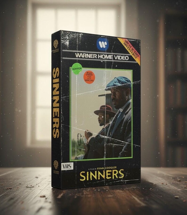 Sinners Functional VHS Art - Horror Fan Made - Vampire Era" - Etsy