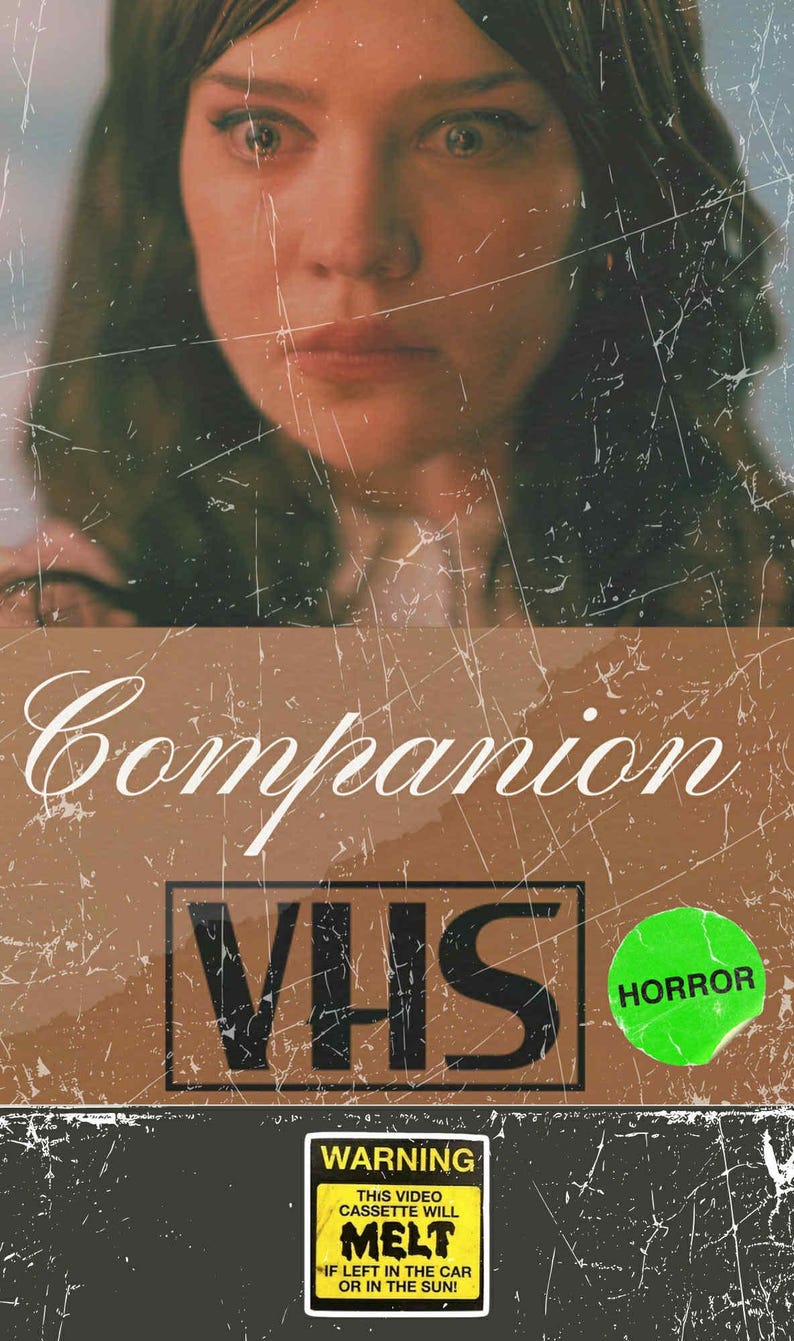 Companion VHS Horror Science Fiction - Etsy