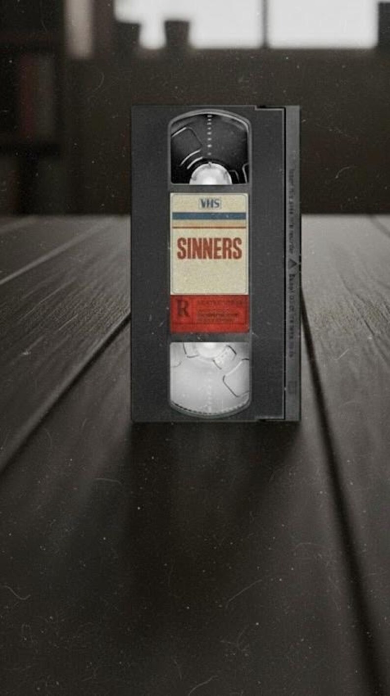Sinners Functional VHS Art - Horror Fan Made - Vampire Era" - Etsy