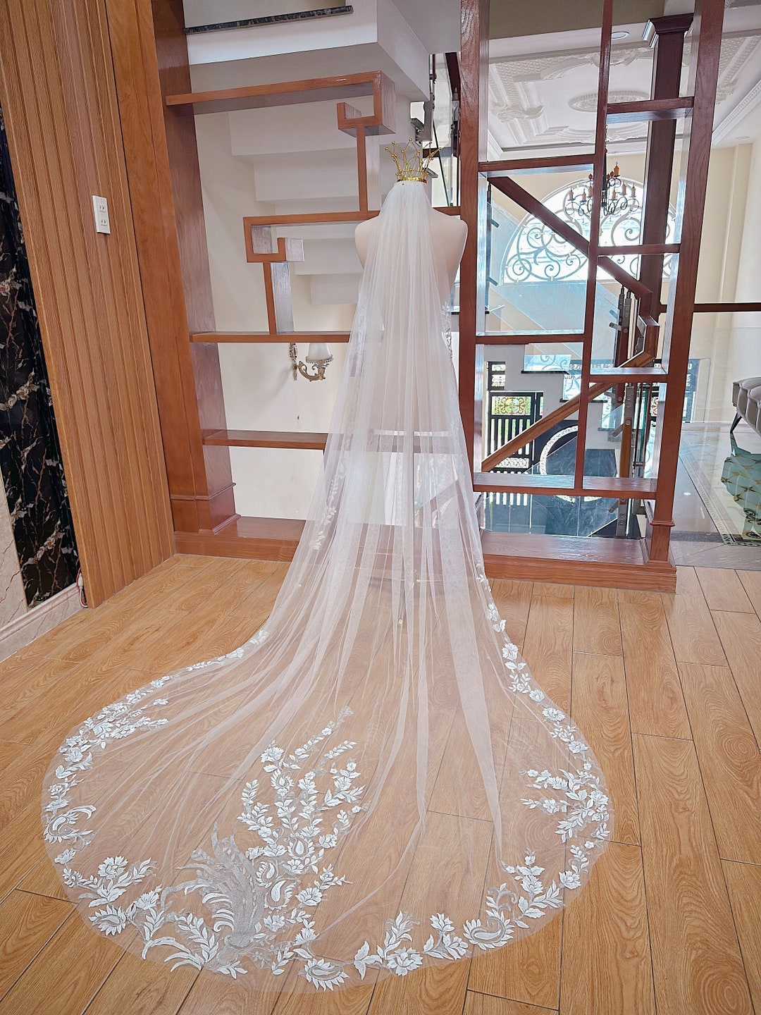 Custom Veils for Bride. Lace Veils. - Etsy