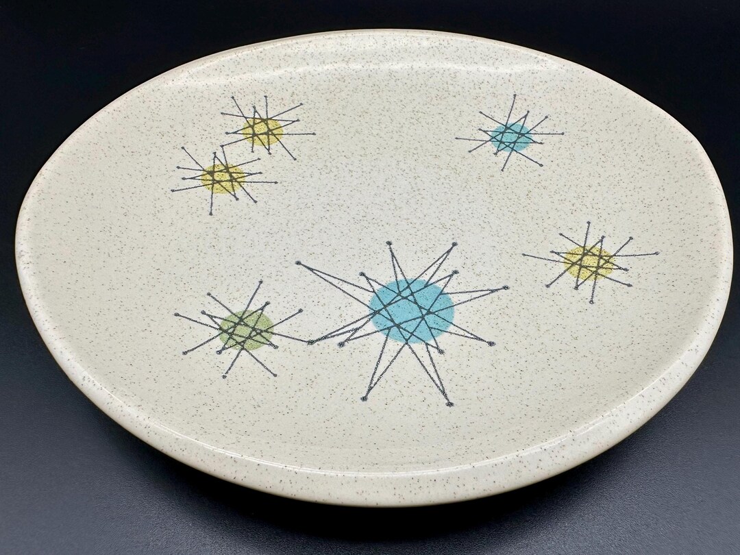 Franciscan Atomic Starburst Small Bread Plate Vintage Mid-century ...