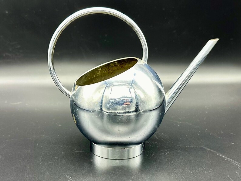 Art Deco 1930s Russel Wright Chase USA Chrome Pancake Syrup Pitcher - Etsy