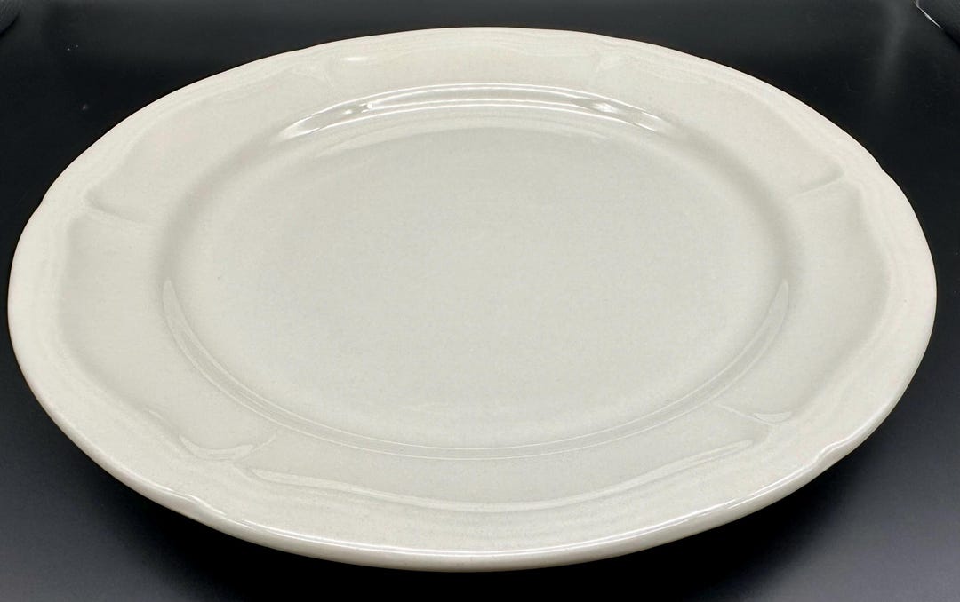 Thomson Pottery China Bianca White Dinner Plates - Etsy