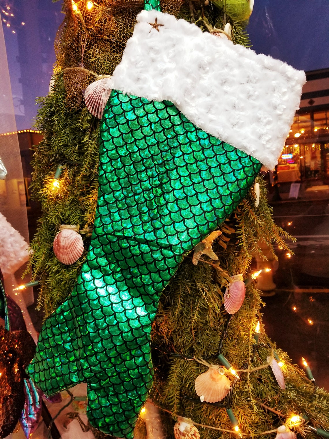 Mermaid Stocking - Etsy
